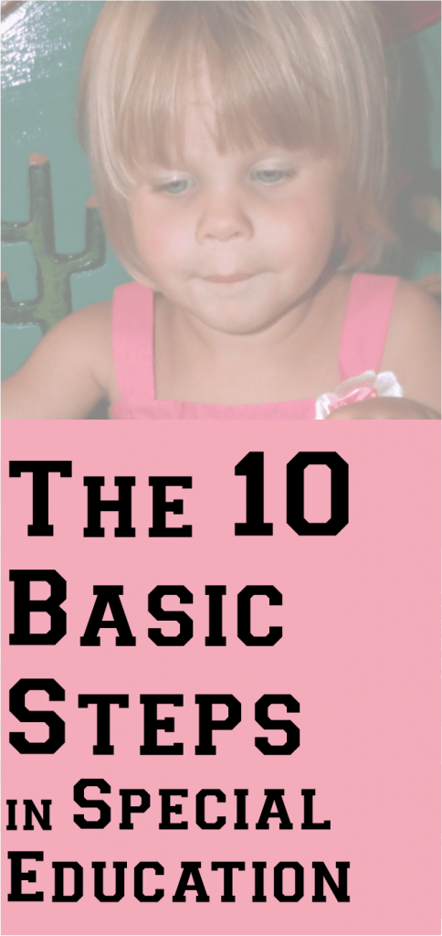 The Ten (10) Basic Steps in Special Education – Oklahoma Parents Center